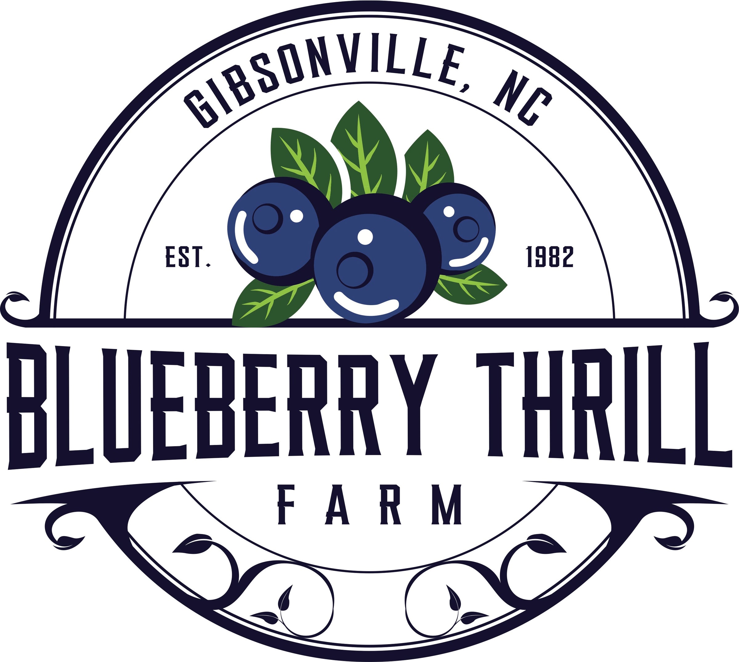 BlueberryThrill Farm Blueberries, Blackberries, Apples-Gibsonville, NC